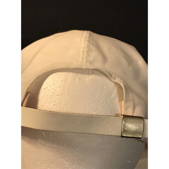 Vintage | Accessories | Vtg General Motors Hat White Strap Back Cap ...